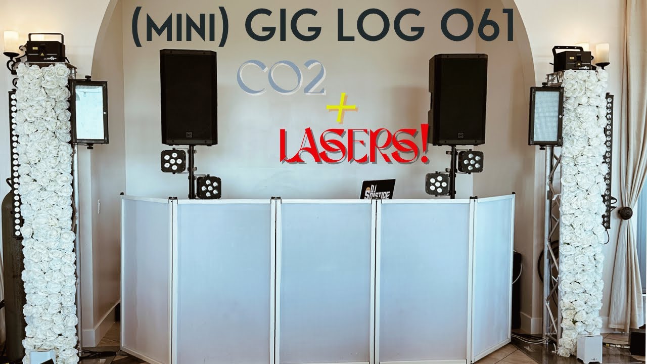 (mini) GIG LOG 061 | LASERS AND CO2 | RCF ART-945A | THE SIGNATURE ...