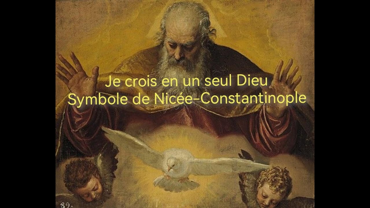 Prier le Je crois en un seul Dieu, Credo, Symbole de Nicée-Constantinople #credo # ...