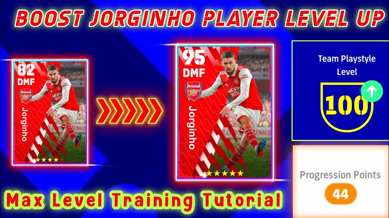 Jorginho 🇧🇷 Brazilian Player Max Level Up Tutorial || efootball 2023 ...