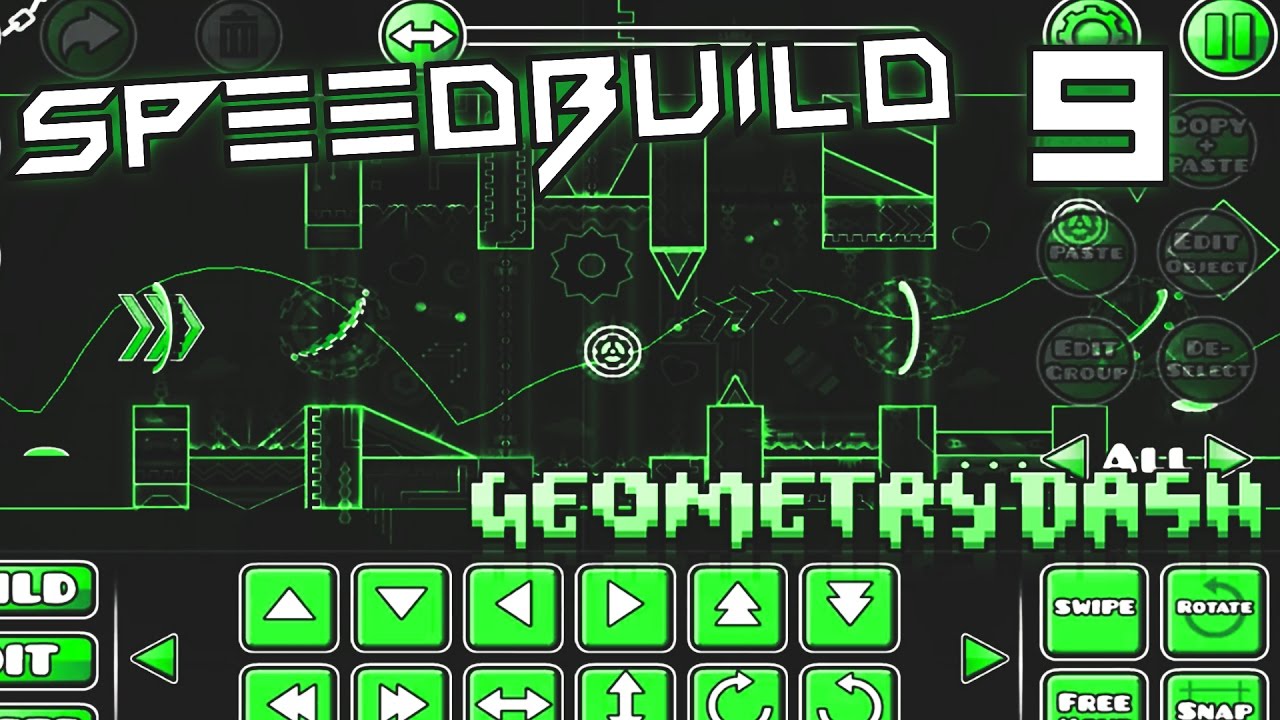 MY BEST WORK! Geometry Dash [2.01] Speedbuild #9 - YouTube