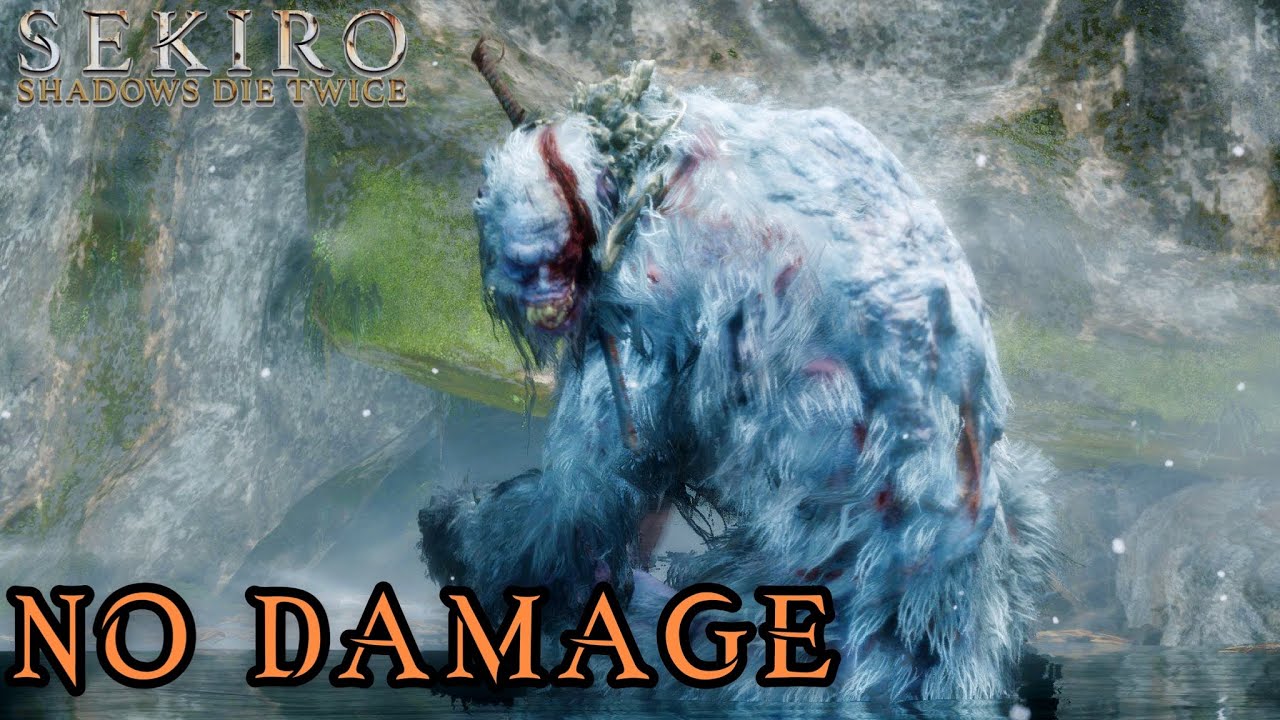 Sekiro - Guardian Ape No Damage Sekiro: Shadows Die Twice (4K 60FPS) - YouTube