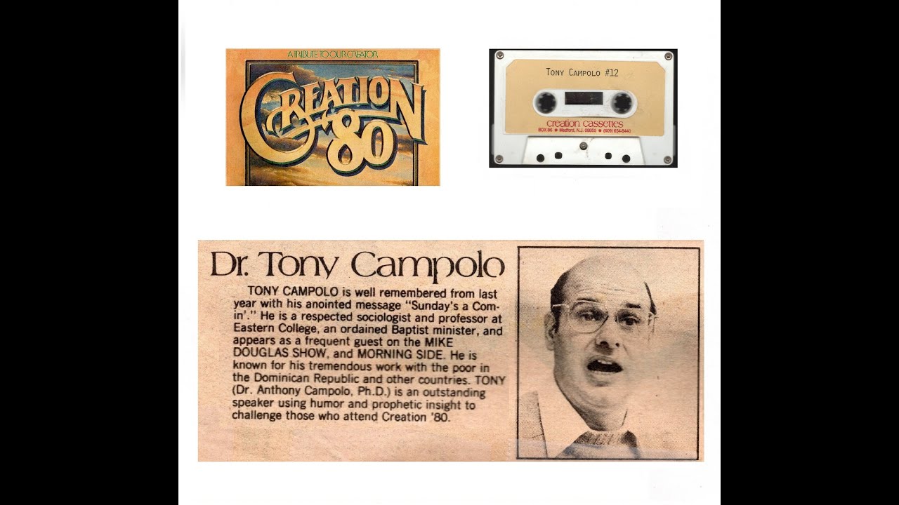 Tony Campolo - Live in the Vitality of the Holy Spirit - YouTube