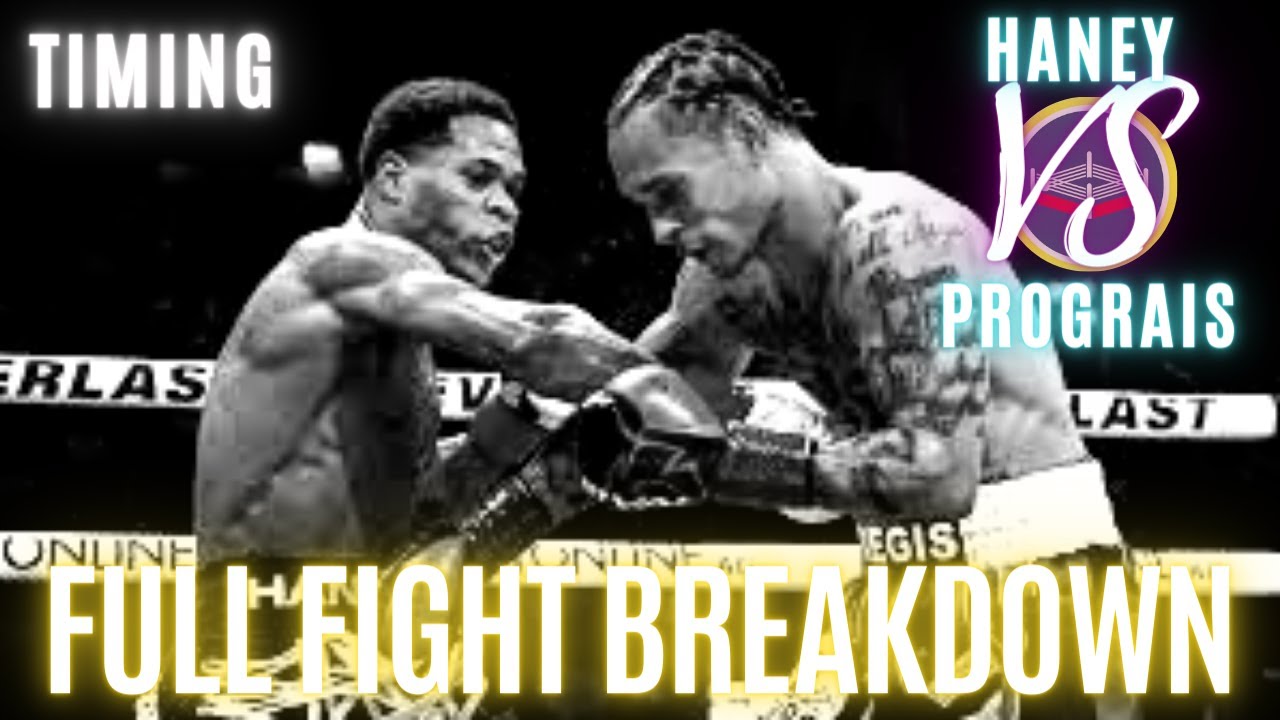Timing - Devin Haney vs Regis Prograis Film Study - YouTube