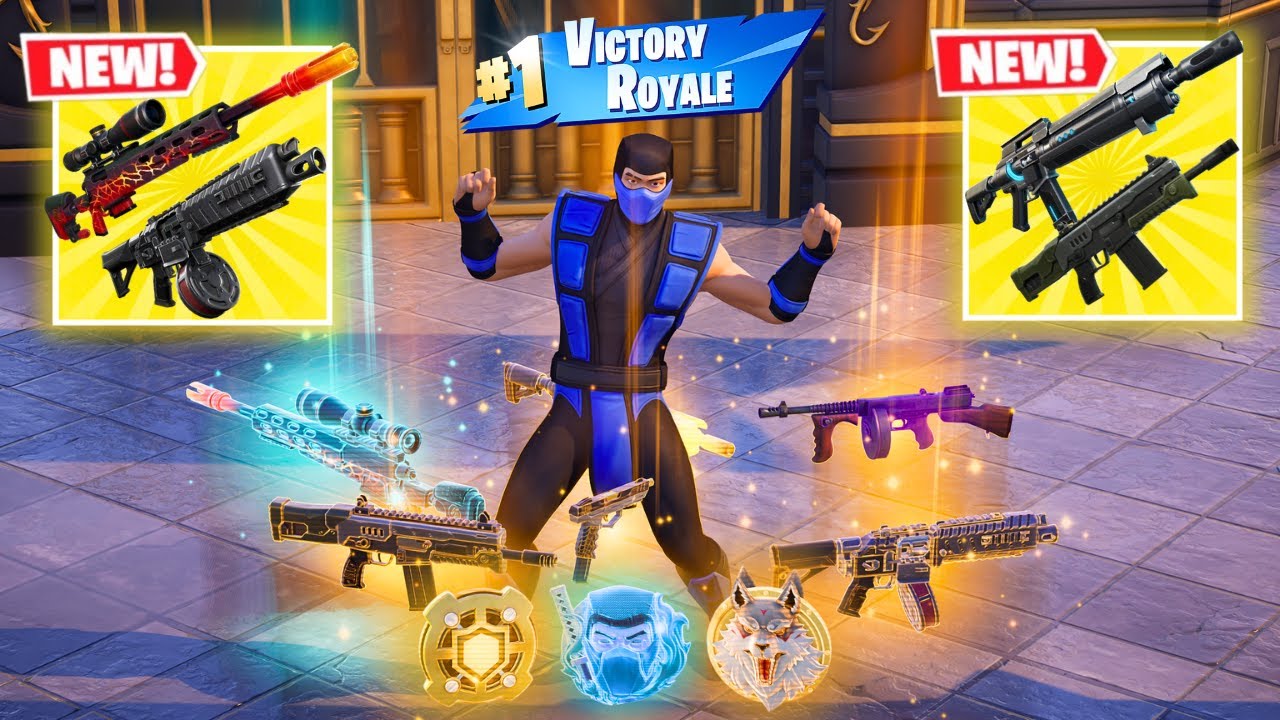 ALL MYTHIC GUNS IN FORTNITE (NEW! Chapter 6 Season 1) - YouTube