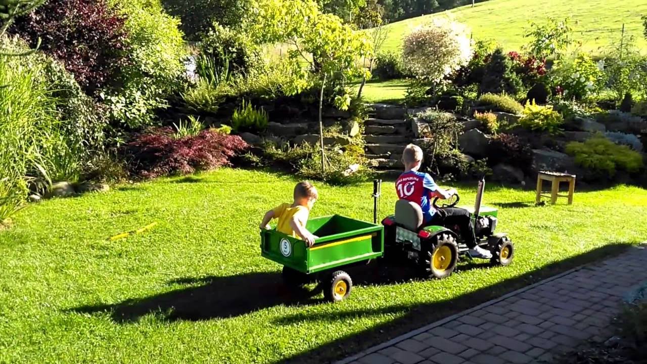John Deere tractor for children 5 - YouTube