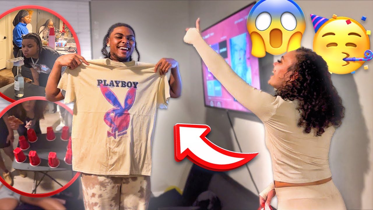 THIS HAPPENED AT HIS SURPRISE BIRTHDAY PARTY!! *smartkick.ru review* - YouTube