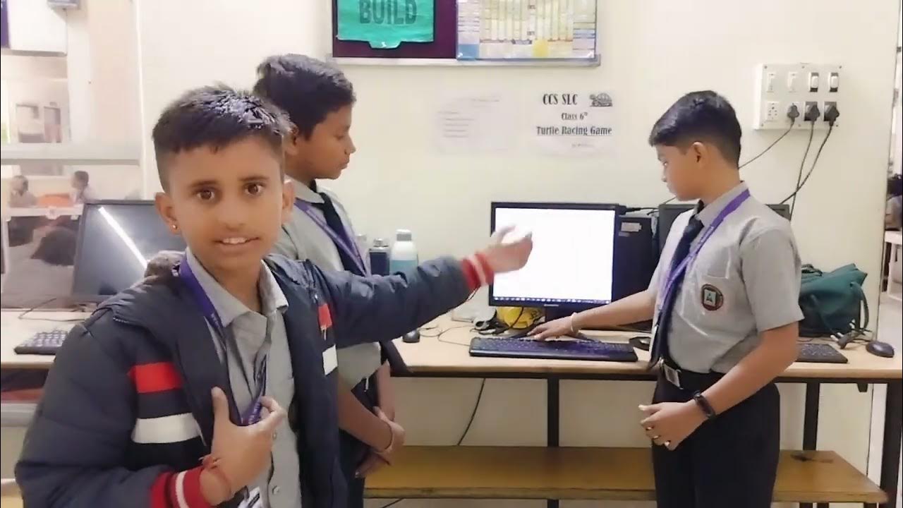 CCS SLC - Turtle Racing Game in Python by 6th class - YouTube