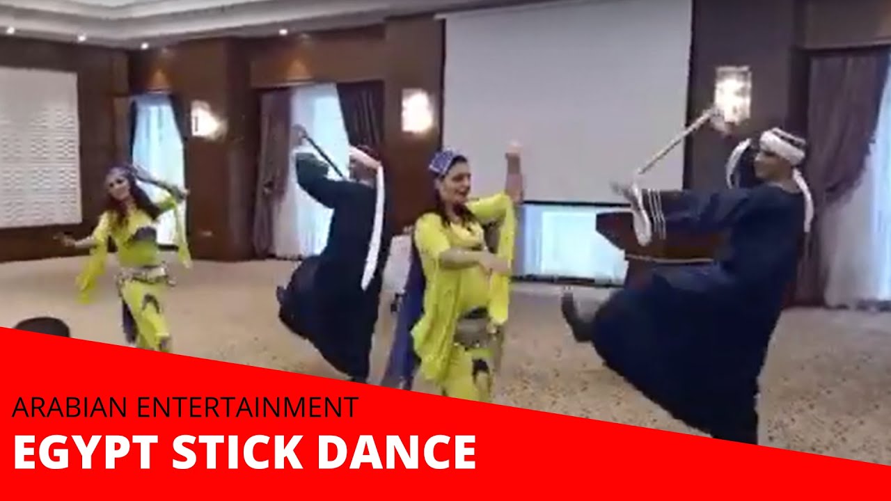 Egyptian Stick Dance in Dubai | Arabian Entertainment UAE - YouTube