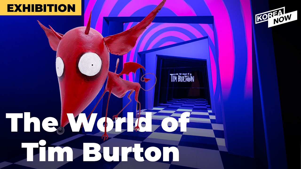 A peek inside Tim Burton’s exhibition “The World of Tim Burton” in ...