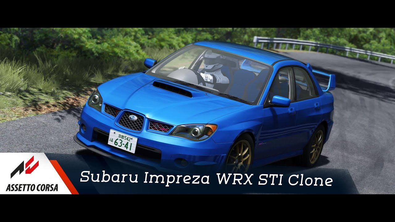 Assetto Corsa Subaru Impreza Mk2 Gdb F Wrx Sti Clone Gunma