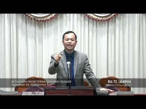 CRUSADE | Rev. P.C. Lalropuia - Kristian Chhungkua - YouTube