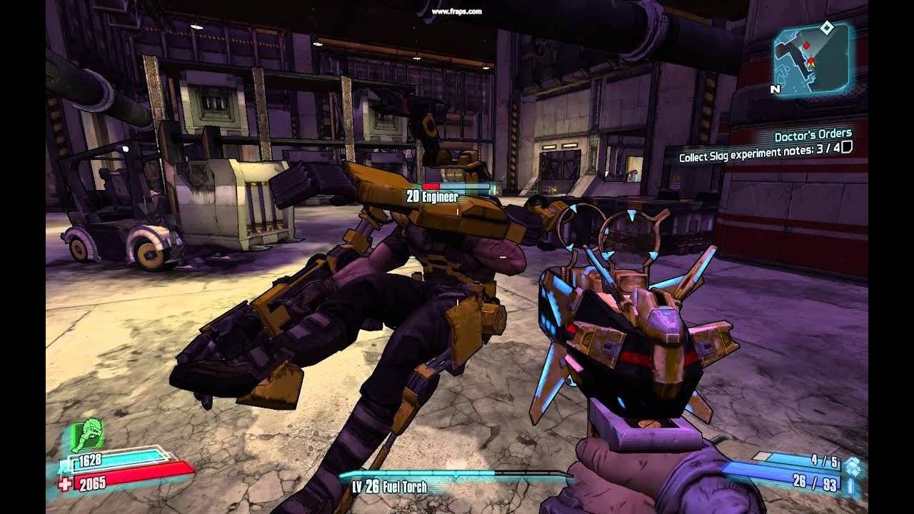 BL2: Floating Engineer Attempts Autofellatio - YouTube