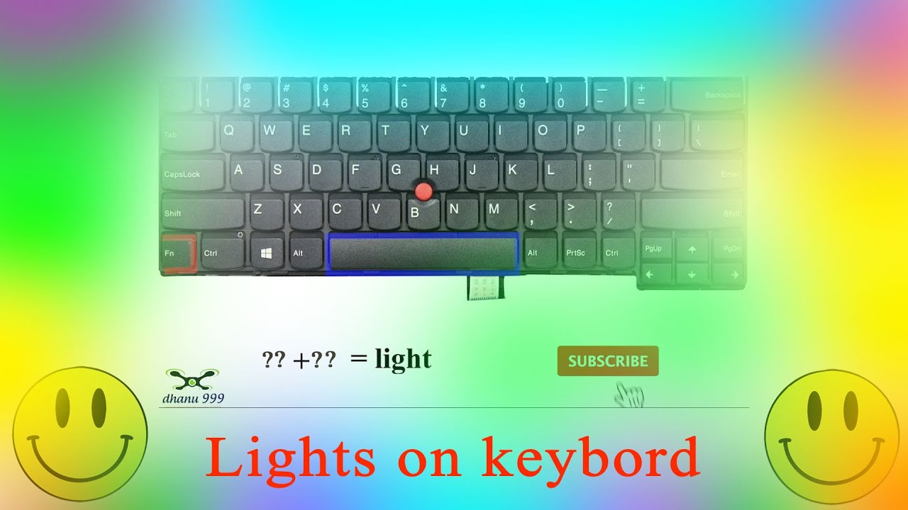 Keybord lights for Thinkpad (Lenovo) #lenovo #tech #keyboard #shortcut ...