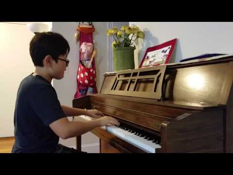 Beethoven - Piano Sonata No.14 Moonlight 1/2/3 Mvt. @ 09/04/2016 - 13yr