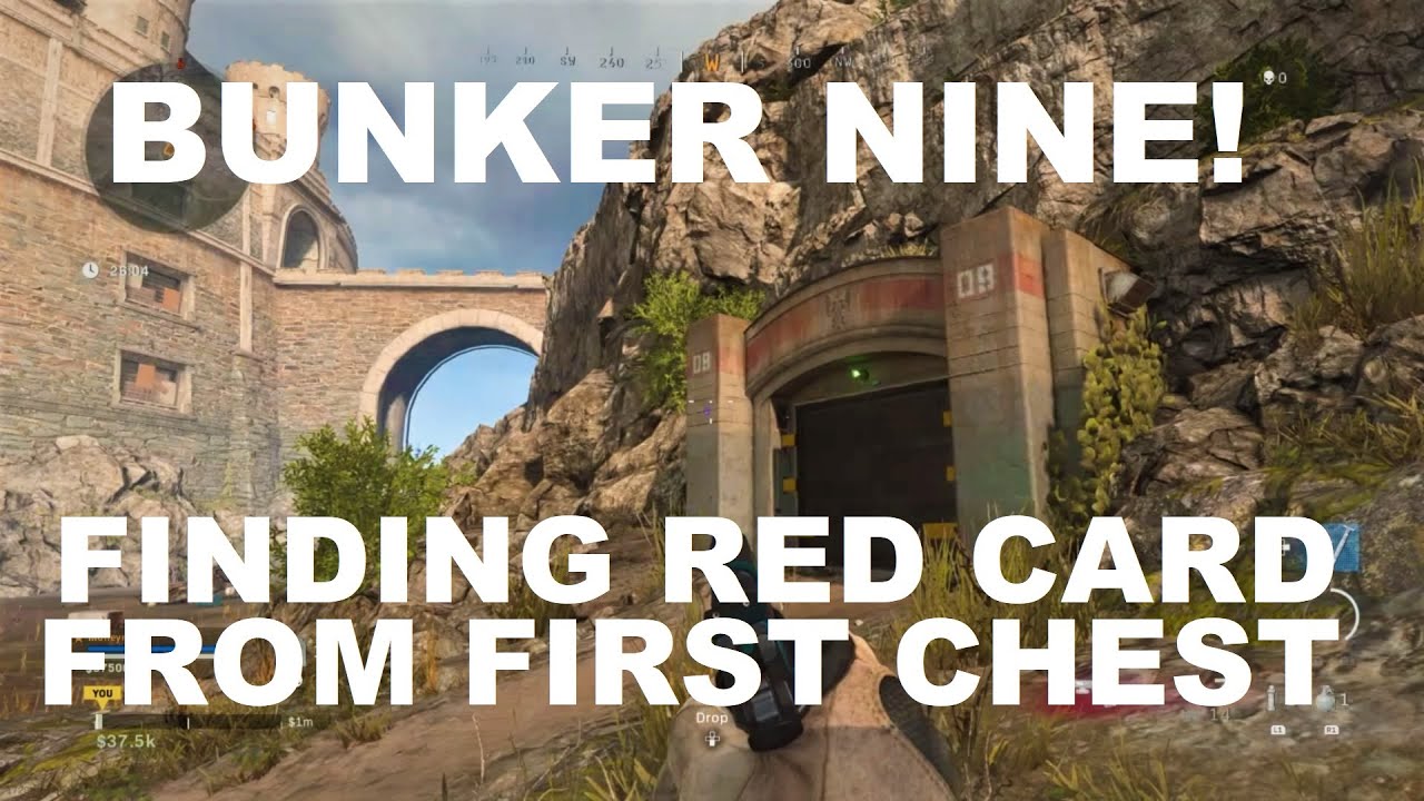 Call of Duty Modern Warfare - Bunker 9 Warzone Plunder Finding Red ...