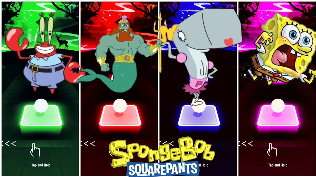 Bob vs Patrick vs Squidward vs Plankton 🎶 Who Will Win? - Gymbro ...