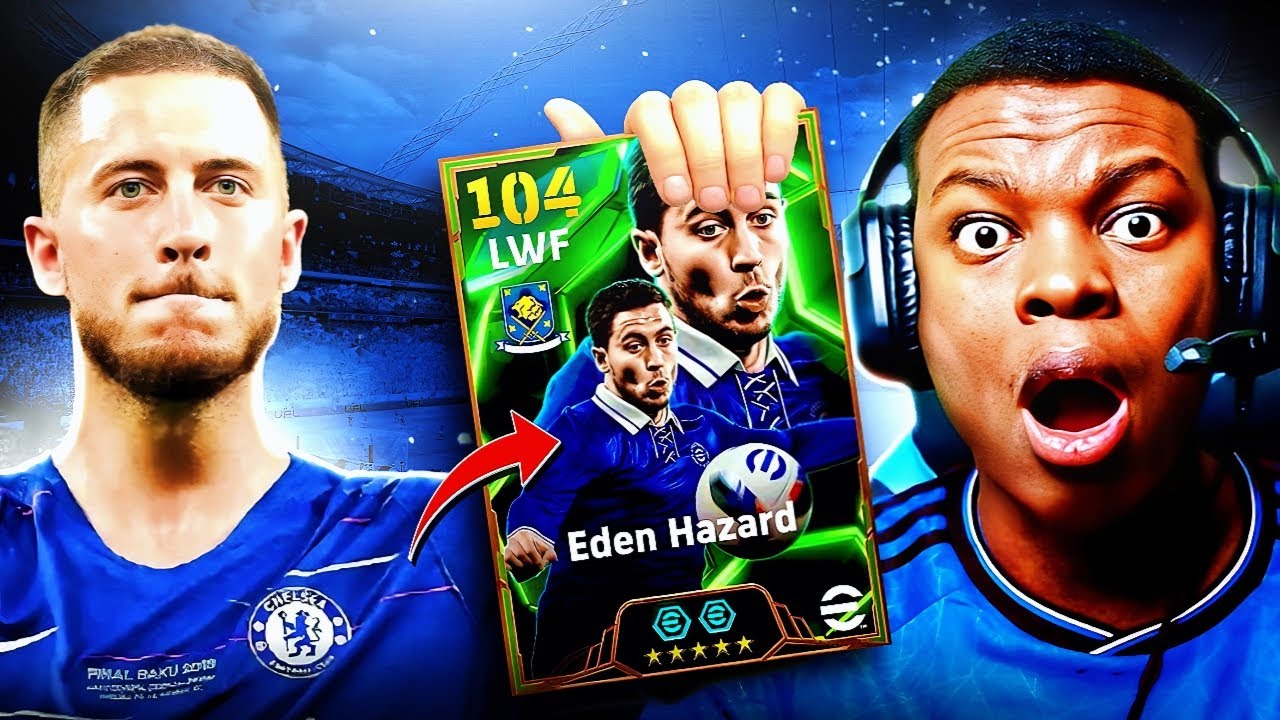 104 EPIC EDEN HAZARD IS TOO COLD 🥶 PLAYER REVIEW - YouTube