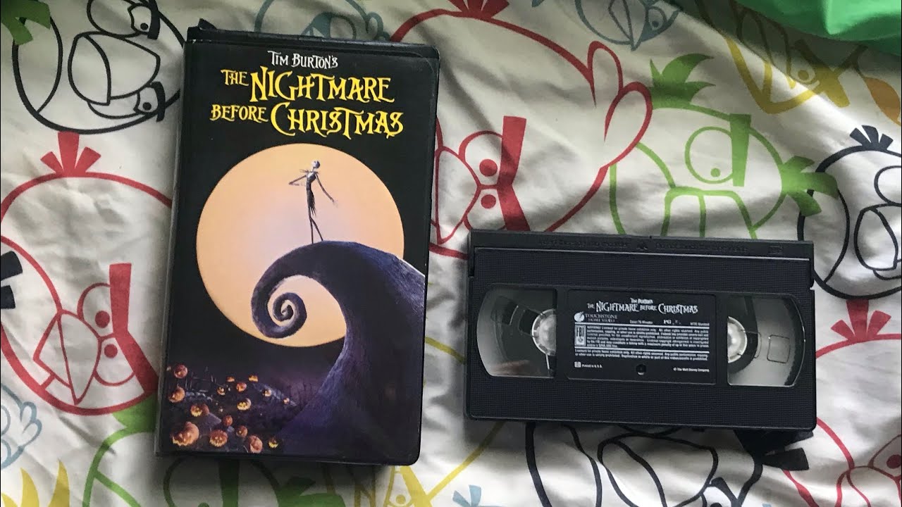 The nightmare before Christmas VHS review - YouTube