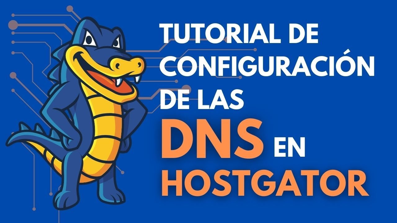 ¿Cómo configurar las DNS en hostgator? - YouTube