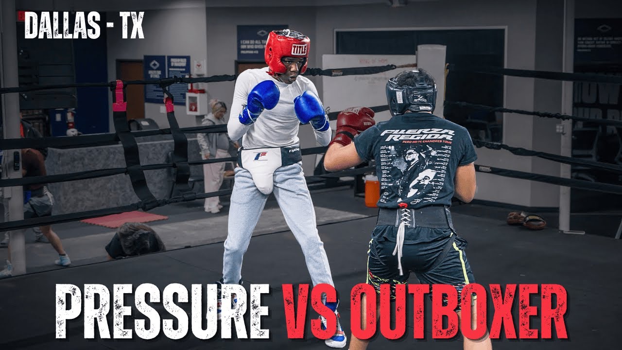 IN AND OUT! Smaller Boxer Shows How To Spar HUGE Reach Advantage! - YouTube
