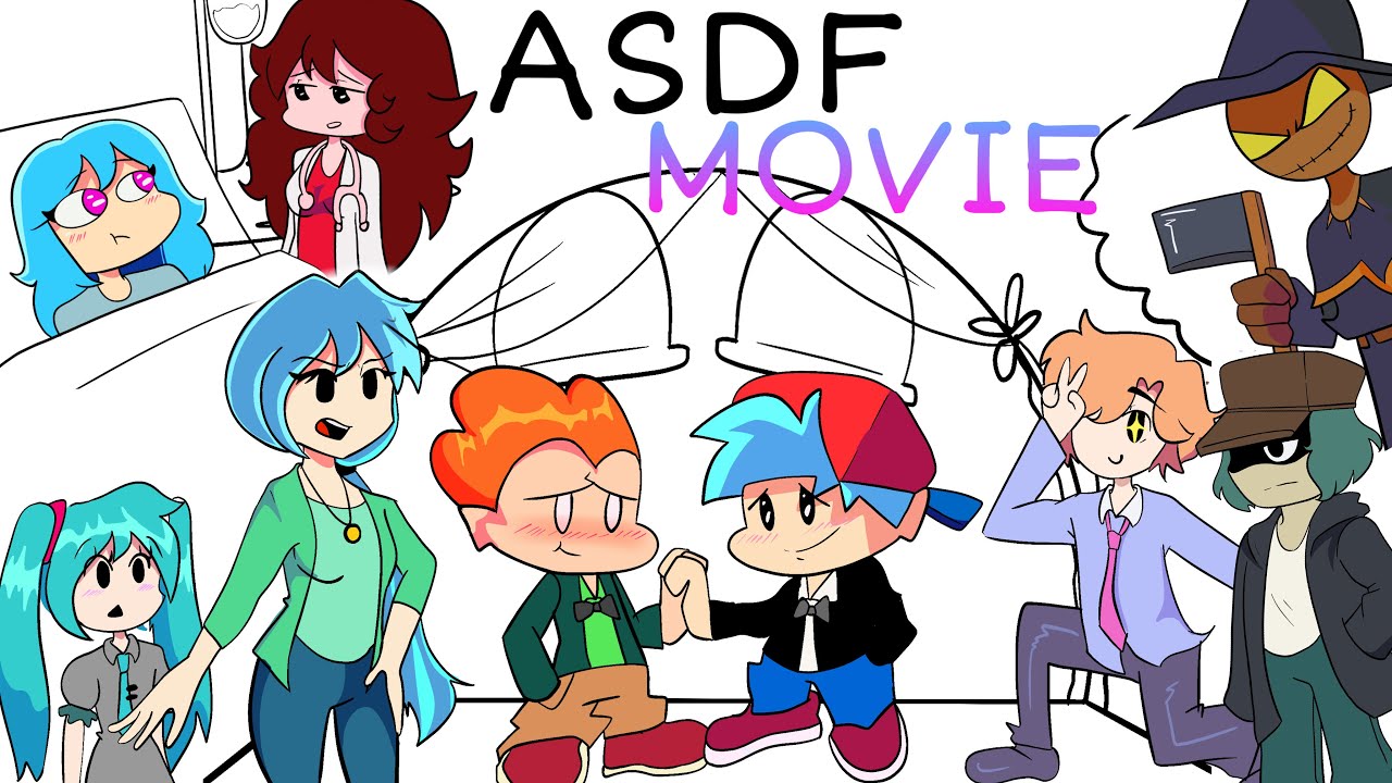 ASDF MOVIE but ITS FRIDAY NIGHT FUNKIN’ | FUNNY ANIMATION | Sarahlyn ...