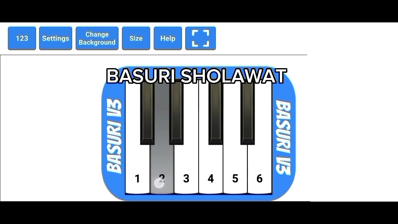 TUTORIAL PIANIKA NADA/NOT ANGKA BASURI SHOLAWAT DAN SETROBERY MANGGA ...