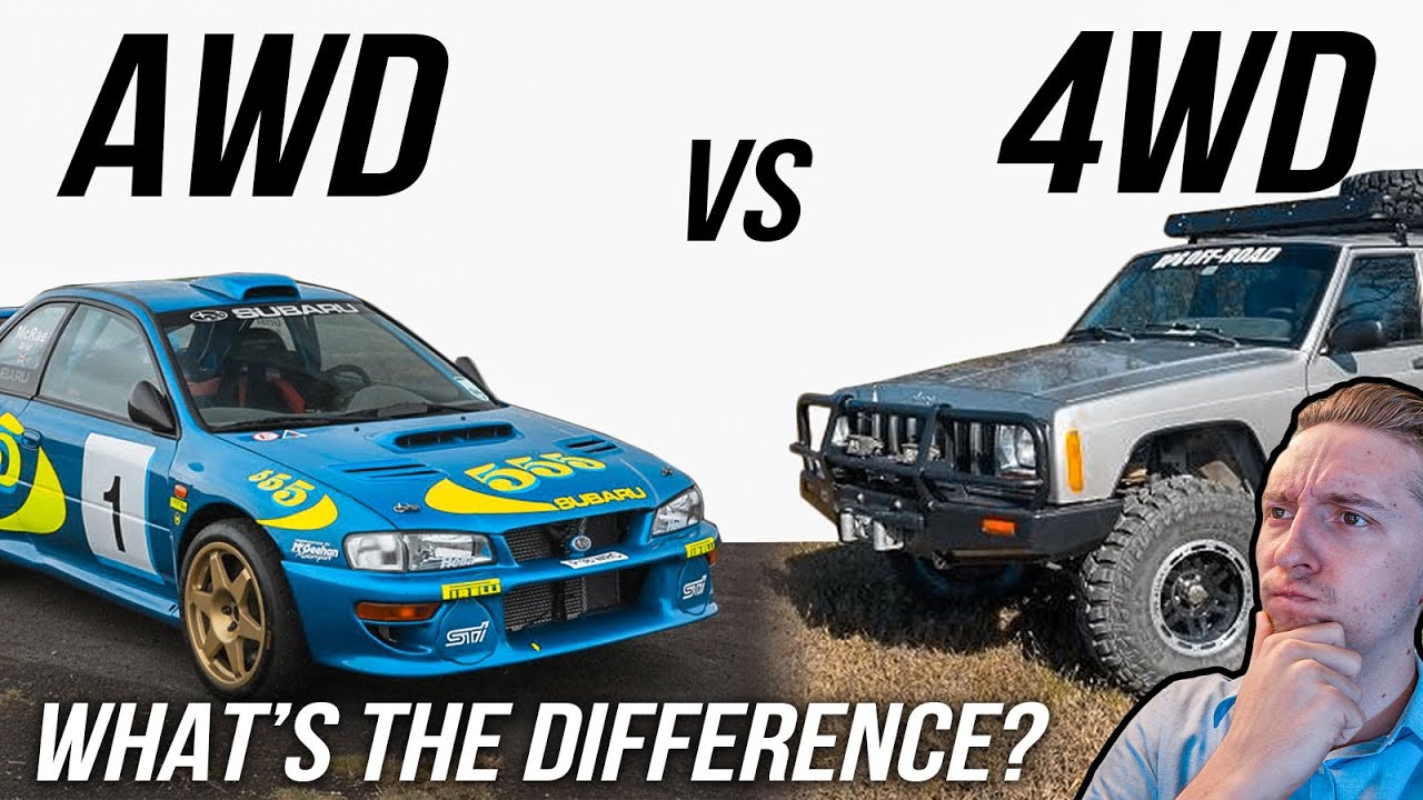 Awd Vs 4wd Whats The Difference Youtube