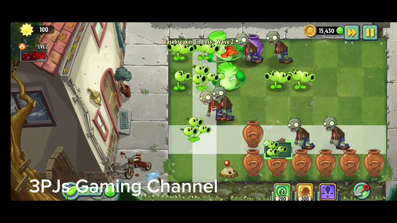 Let's Play Vasebreaker Endless level 1-4! Second Try! Part 2 - YouTube