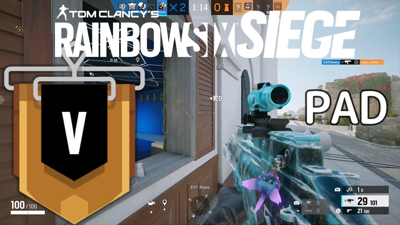 【R6S】PS5/PS4 シージ 1.5倍サイトが一番強い。 - YouTube