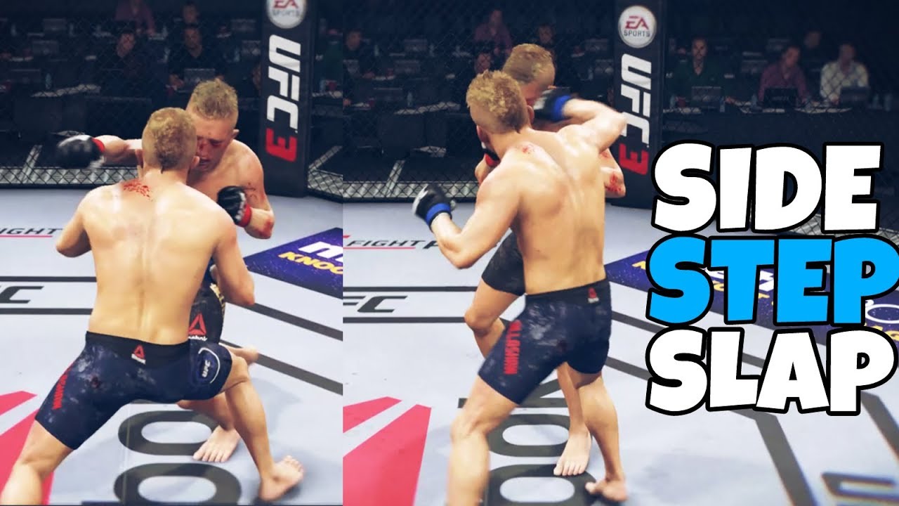 Side Step Slap Knockout! UFC 3 RANKED ONLINE - YouTube
