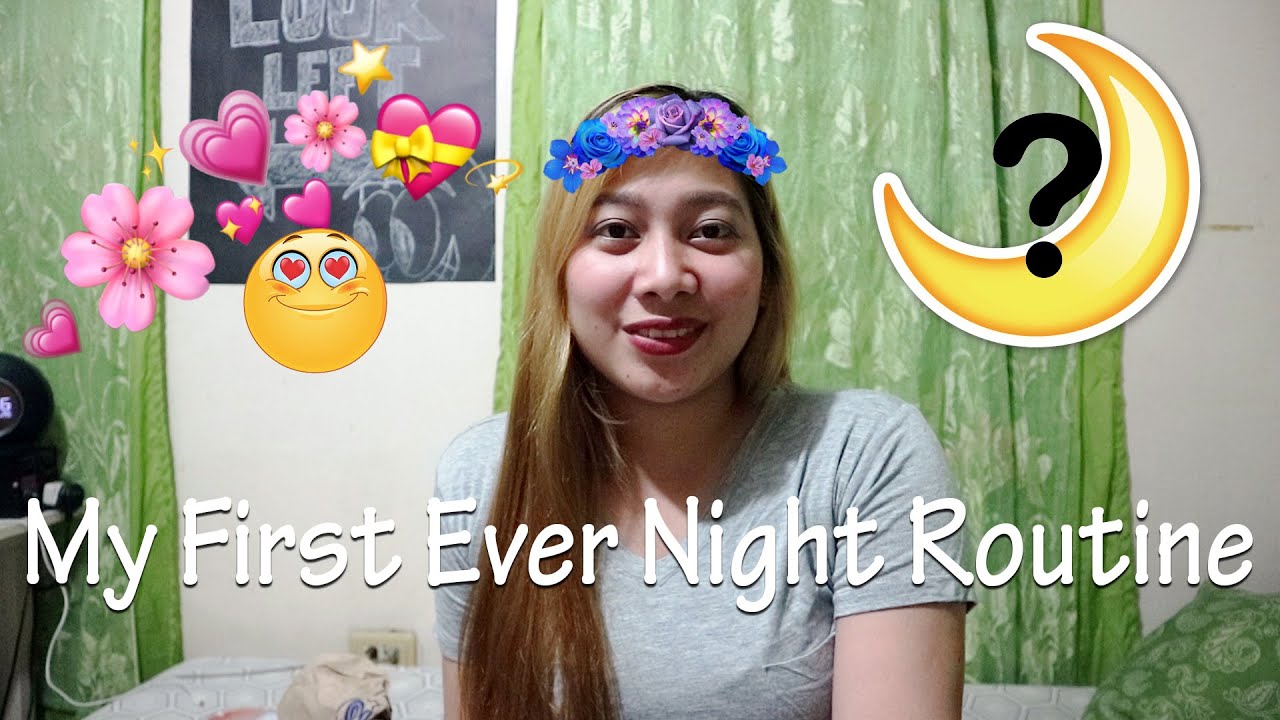 My First ever Night Routine - YouTube