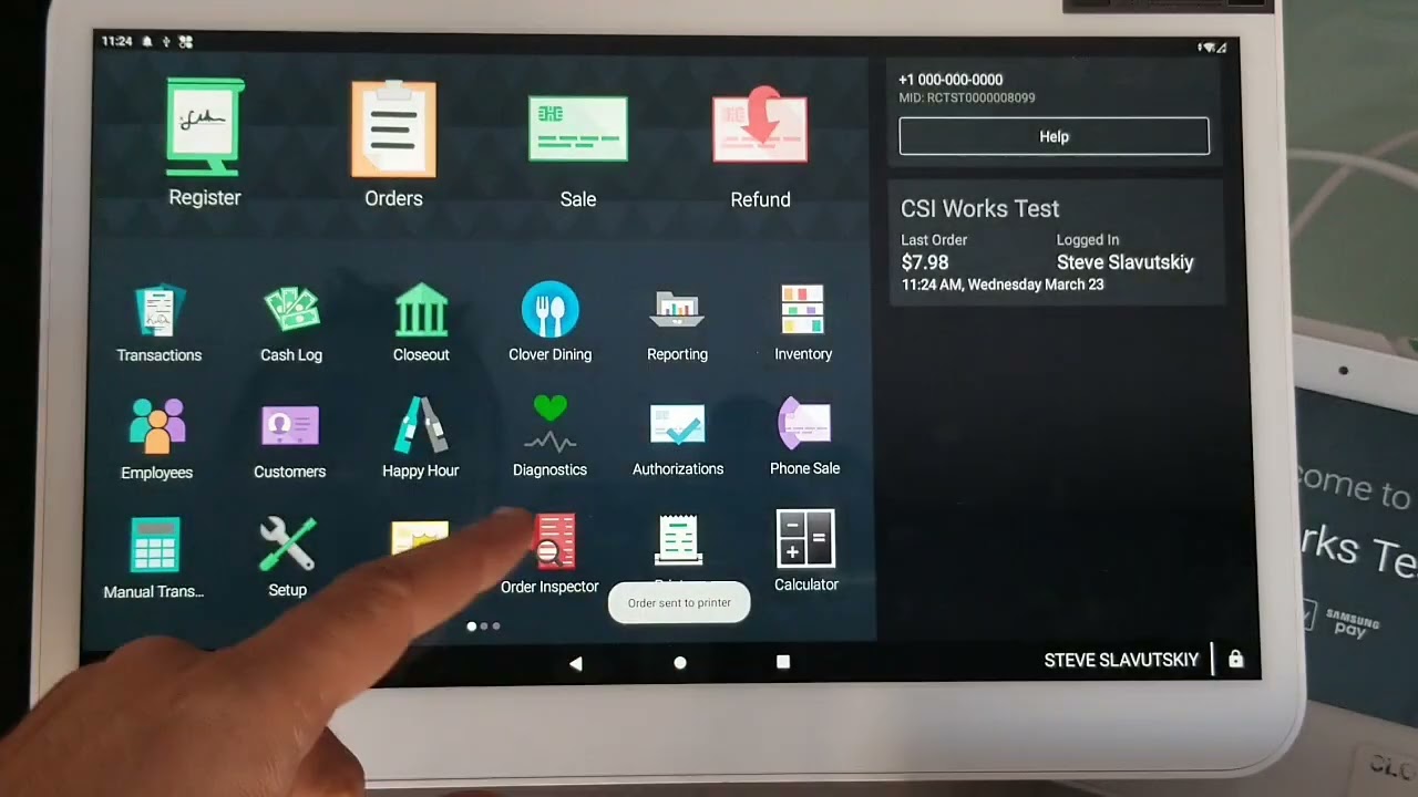Inventory tracking capabilities review on Clover Duo with weight items ...