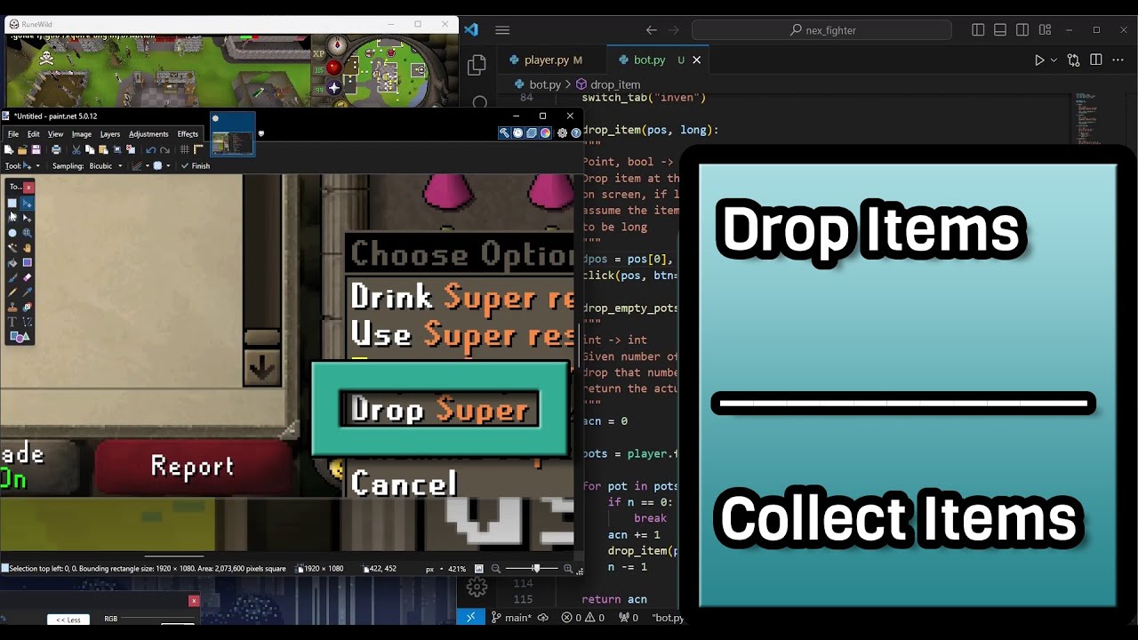 Nex Auto-Fighter | Episode 4: Dropping & Collecting Items - YouTube