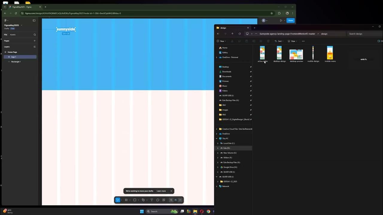 FIGMA Beginner Tutorial Follow Along | Create a Website Home Page | SLOW pace | Live recording ...