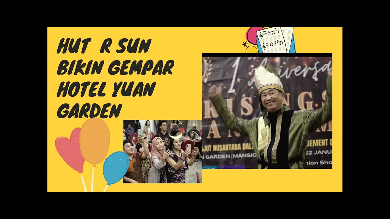 Anniversarry 1ST Rising Sun Management #hut#hotelyuangarden# ...