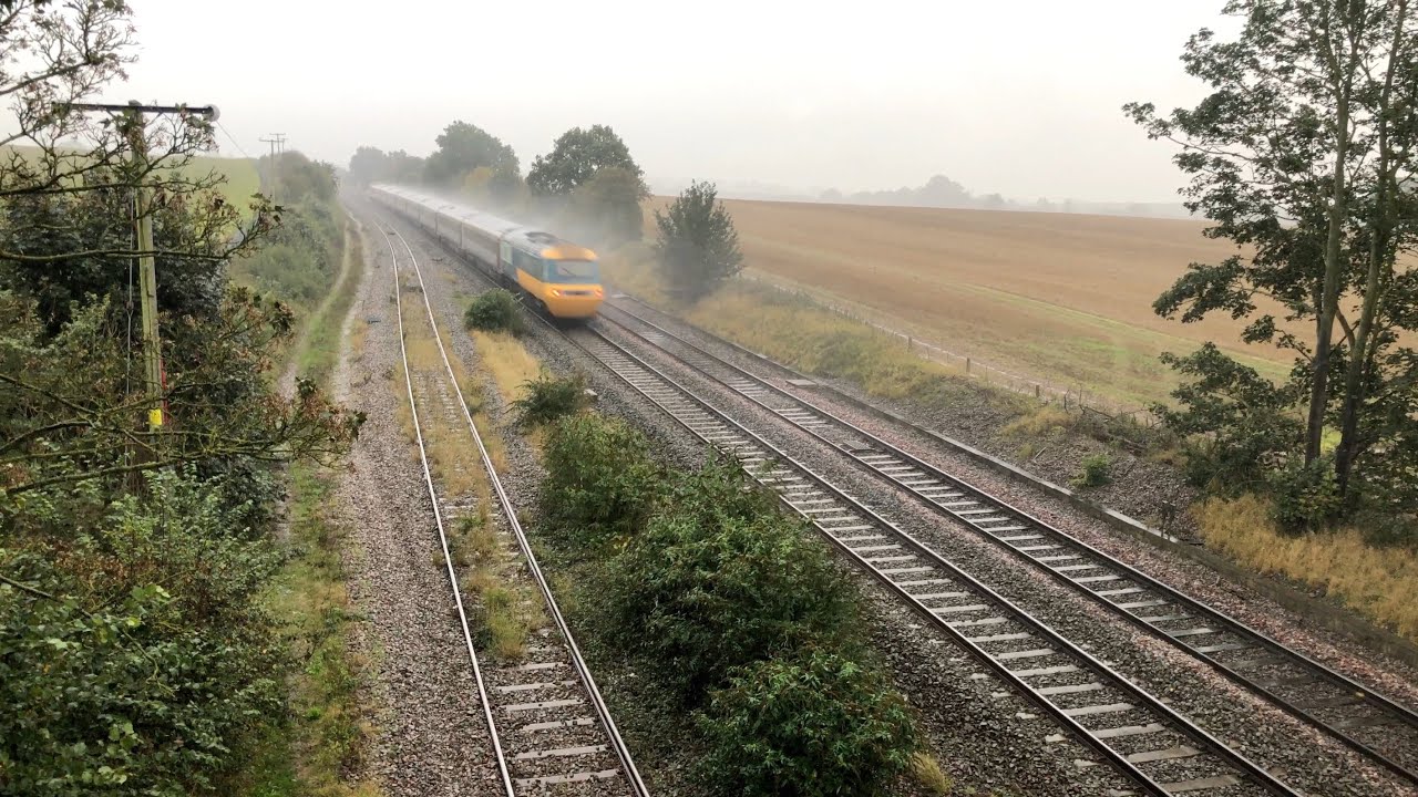 Pines Express to Swanage one of the FINAL WORKINGS of the HST power ...