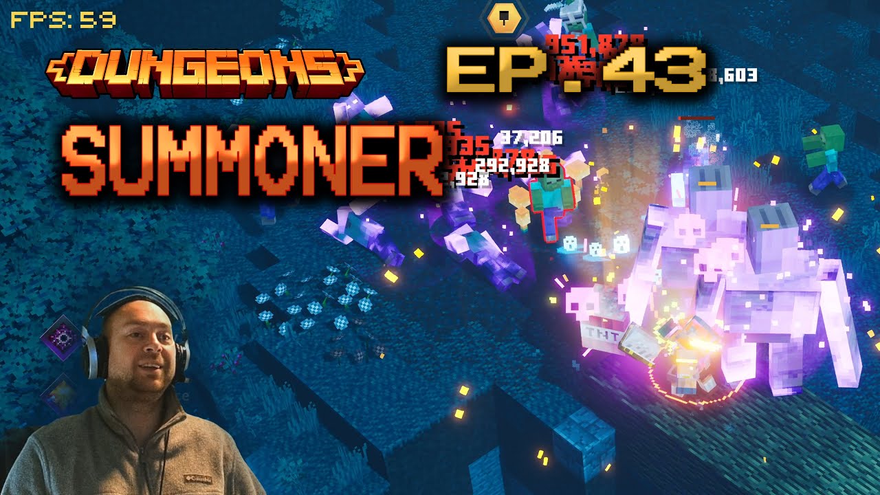 Summoner Build - Minecraft Dungeons ep.43 | GameWithSki - YouTube