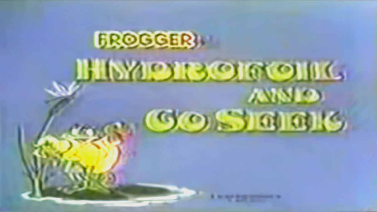 Saturday Supercade Frogger in Hydrofoil And Go Seek AI Upscale 4K Ultra ...