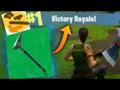 My first pickaxe ending in season 7!!! - YouTube