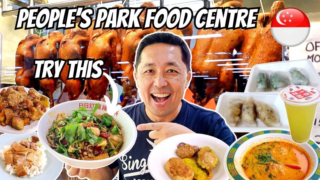 Best Eats at People's Park Food Centre Singapore! 🇸🇬 Singapore ...