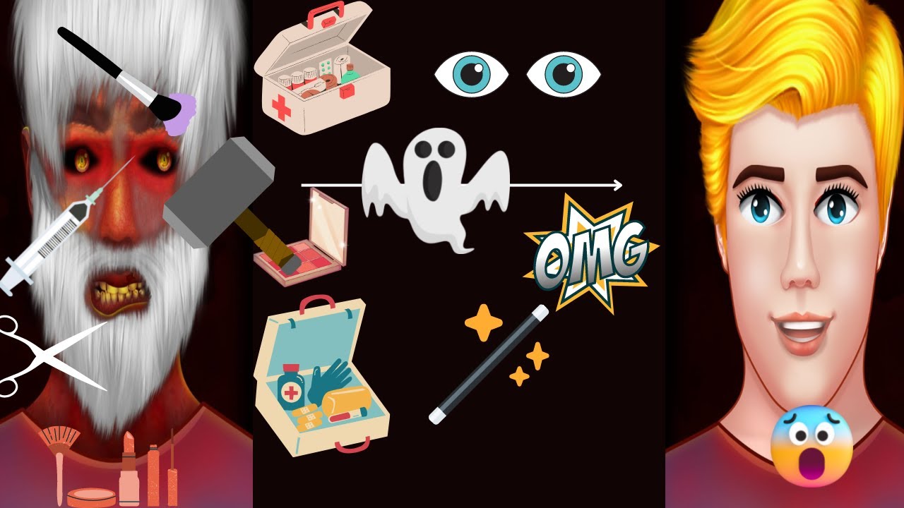 asmr ghost animation game video😁 |best asmr games on android😜 |(must ...