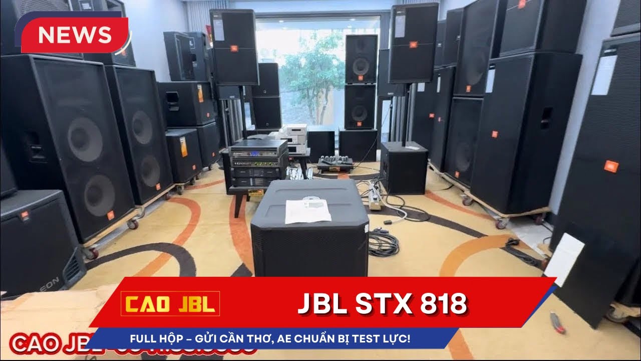 Loa sub JBL STX 818 full hộp – Gửi AE Cần Thơ! - YouTube