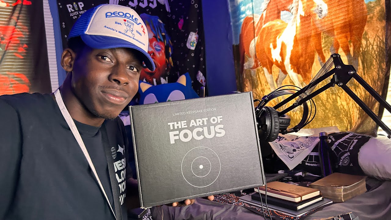 Unboxing Dan Koe’s Limited Keepsake Edition Of The Art Of Focus - YouTube