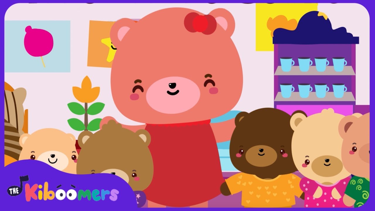 Where Did All the Bears Go? A Fun Counting Song! | The Kiboomers Kids ...
