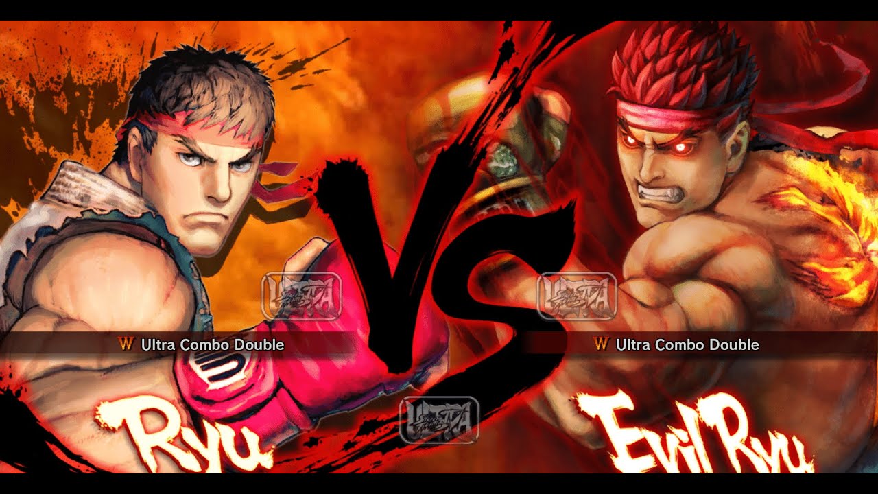 ULTRA STREET FIGHTER IV RYU VS EVIL RYU - YouTube