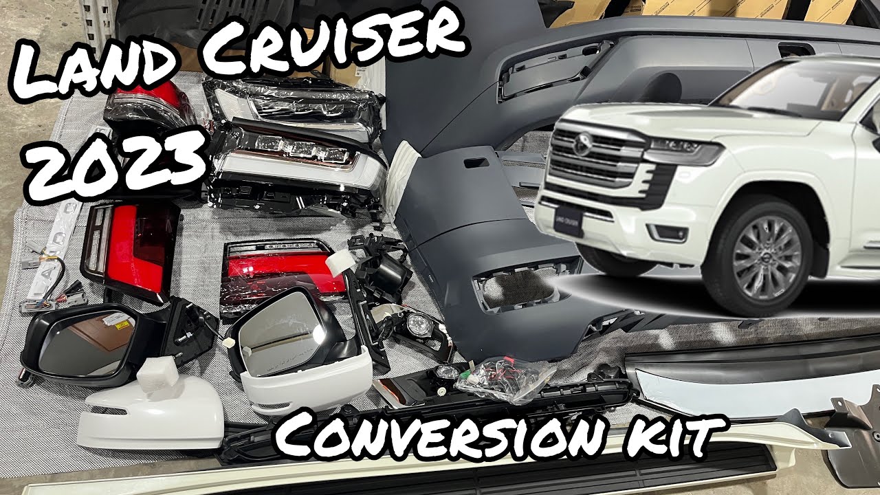 Land Cruiser LC 300 2023 Look Conversion BODY KIT - YouTube