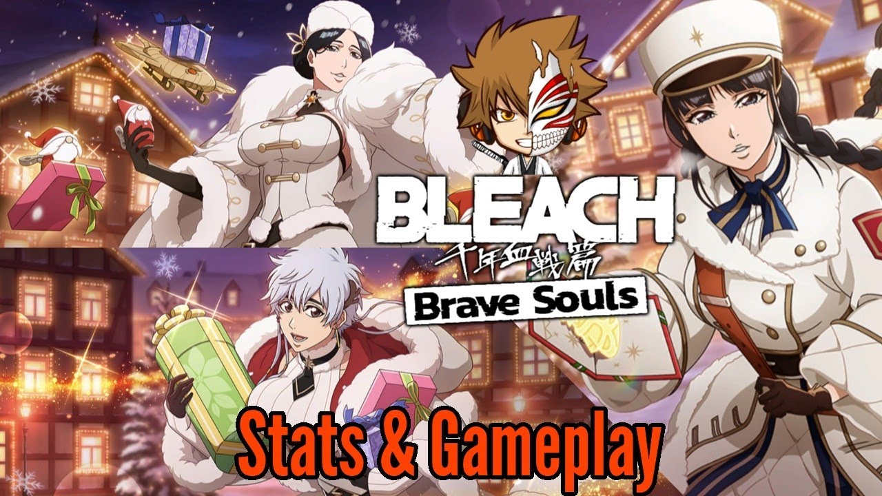 New Christmas Retsu, Nemu and Isane Stats & Gameplay - Bleach Brave ...