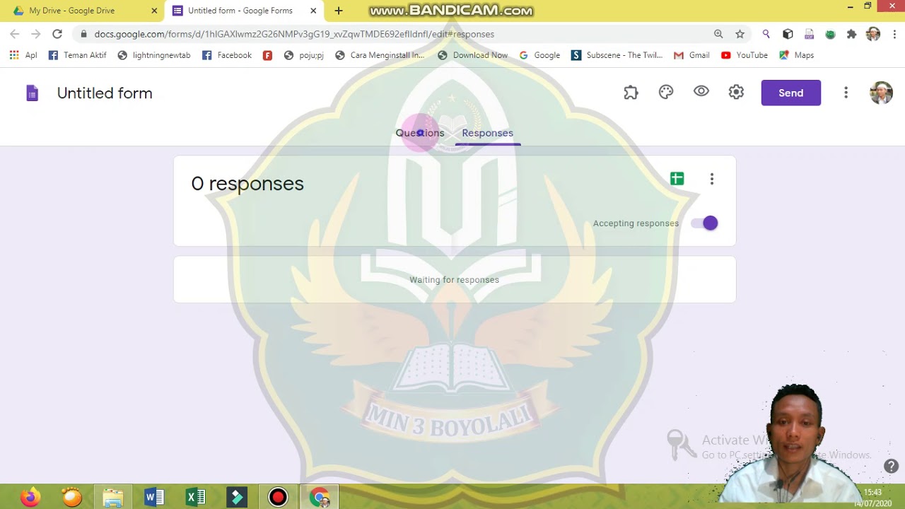 tutorial google form 1 - YouTube