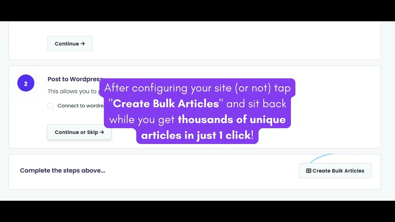 Introducing the AI Article Writer - Generate Thousands of Unique ...