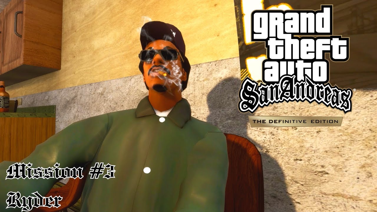 GTA San Andreas: The Definitive Edition (PC) - Mission #3 - Ryder - YouTube